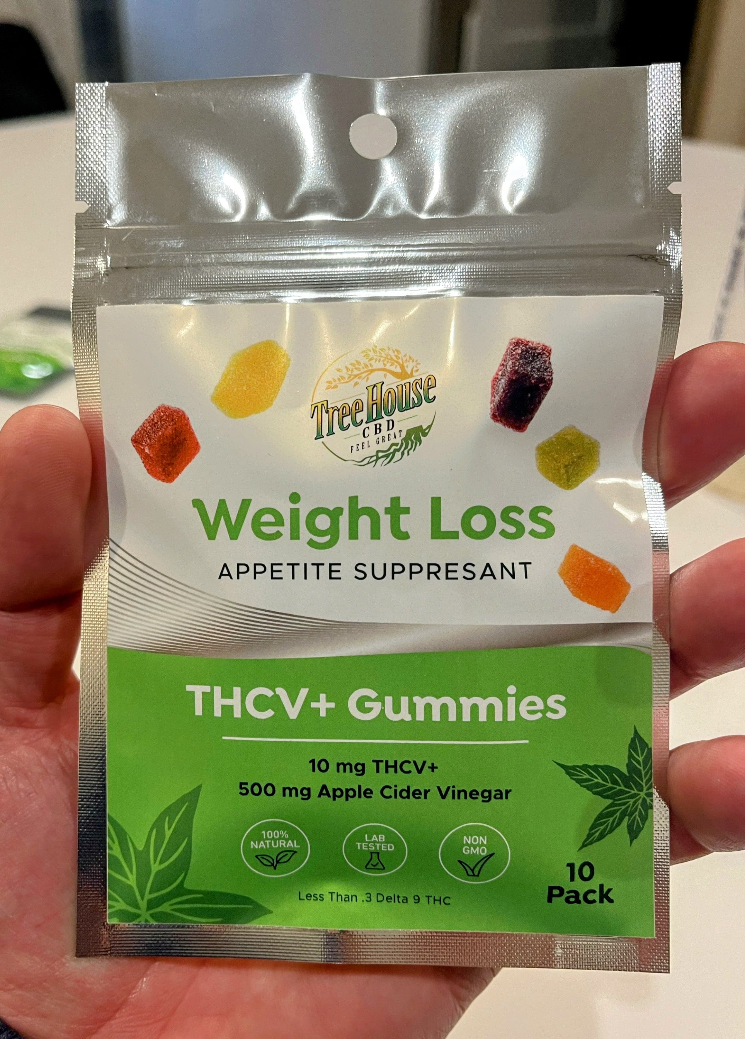 THCV Weight Loss Gummies 10 Pack Tree House CBD THCV Weight Loss Gummies 10 Pack Tree House CBD