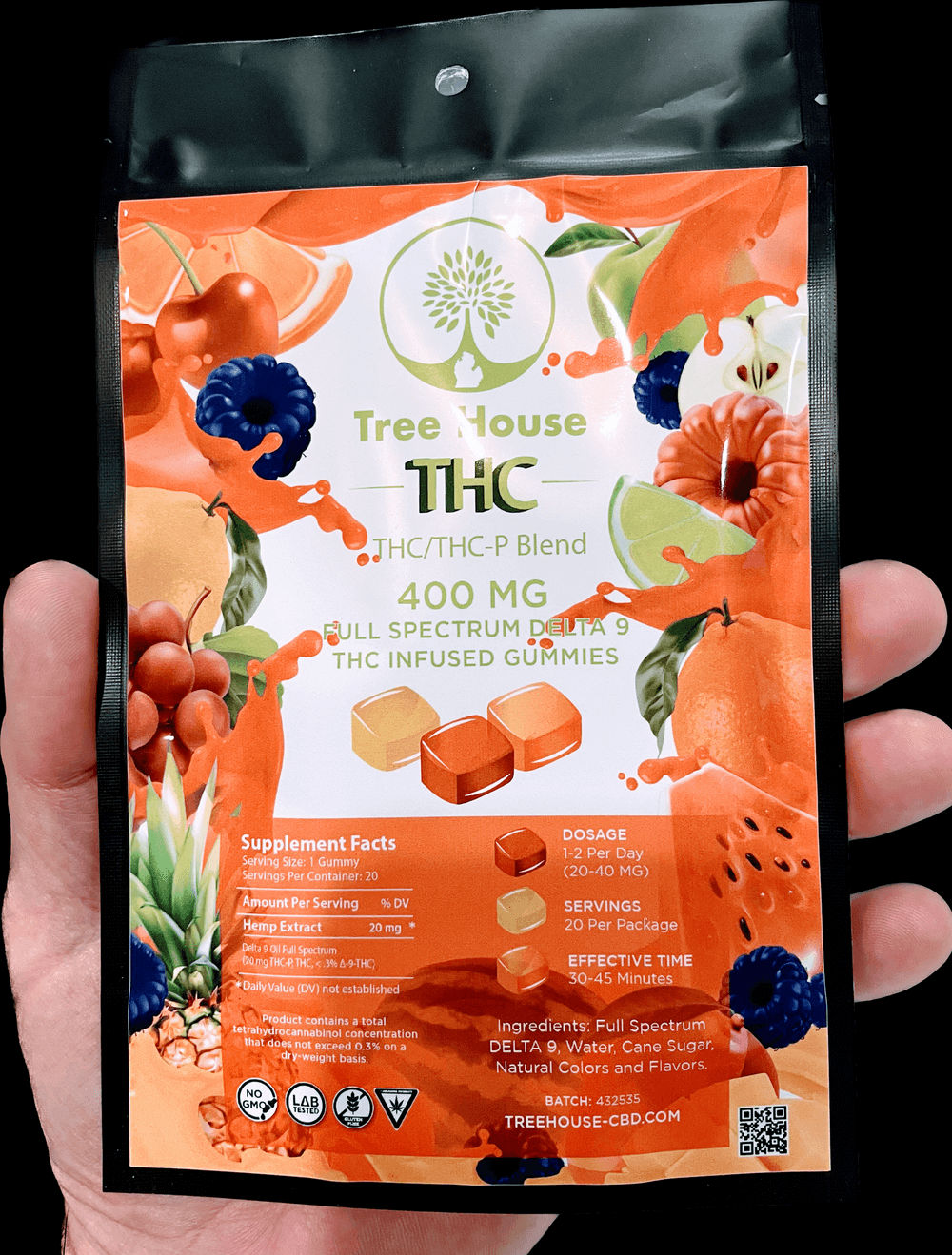 Delta 9 gummys 400mg (20 pack) – Tree House CBD