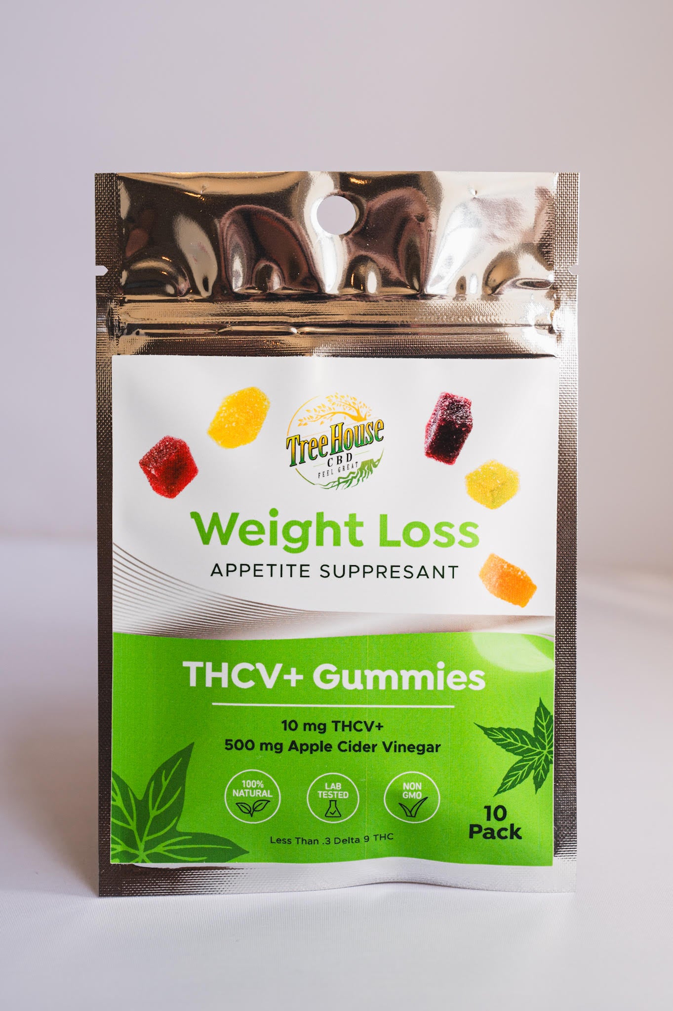 THCV Weight Loss Gummies 10 Pack Tree House CBD THCV Weight Loss Gummies 10 Pack Tree House CBD